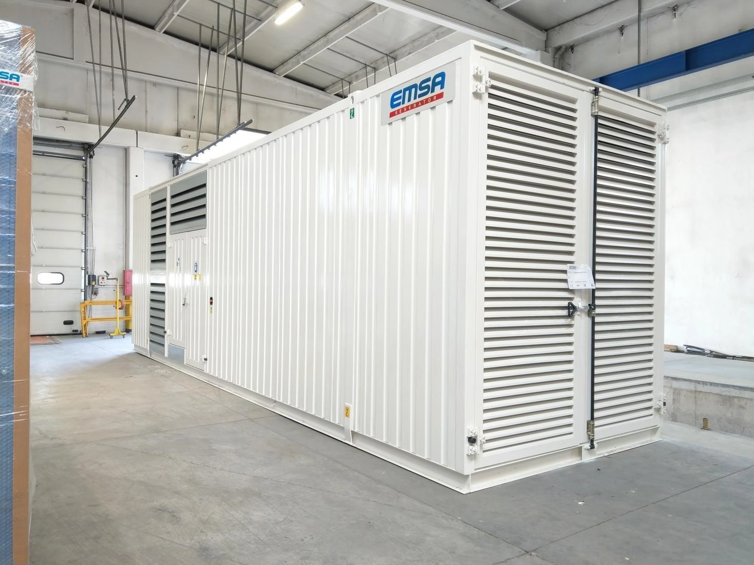 Where there is a requirement for diesel generators, there is an EMSA ...